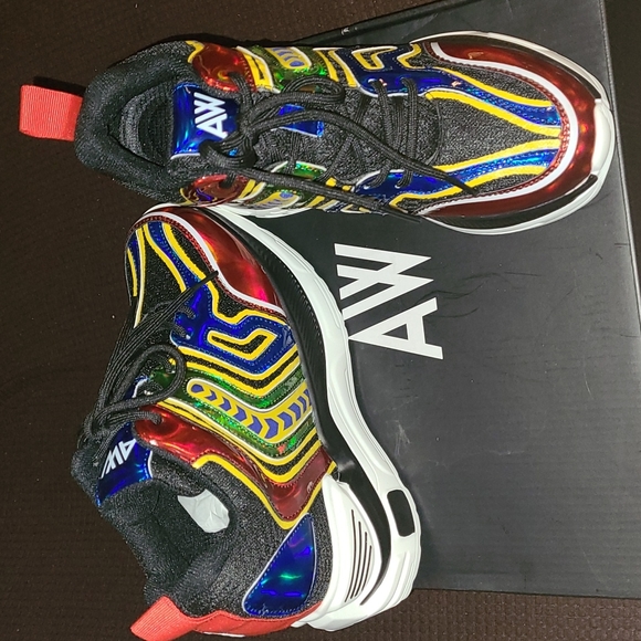 Anthony Wang | Shoes | New Anthony Wang Platform Sneakers Raisins Sizes ...